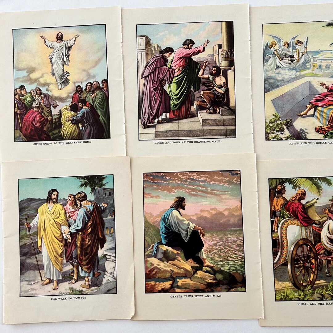 Antique Bible Story Illustrations - Etsy
