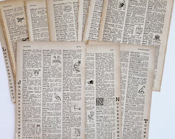 Antique Dictionary - Etsy