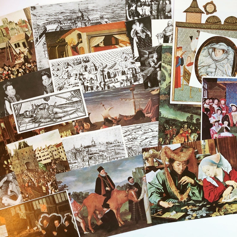 Medieval Scrapbook - Etsy