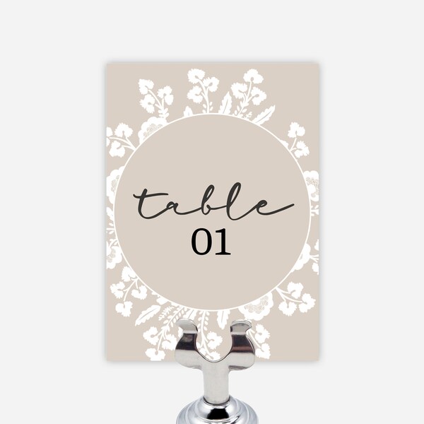 Lace Table Numbers - Etsy