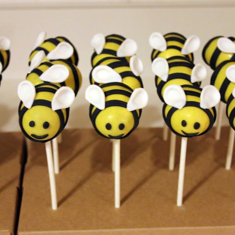 Bumble Bee Cake Pops - Etsy