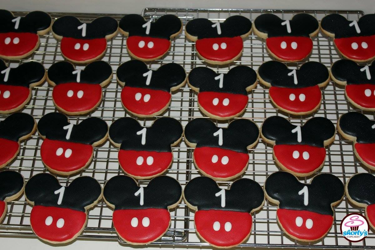 Mickey Mouse Theme Cookies - Etsy