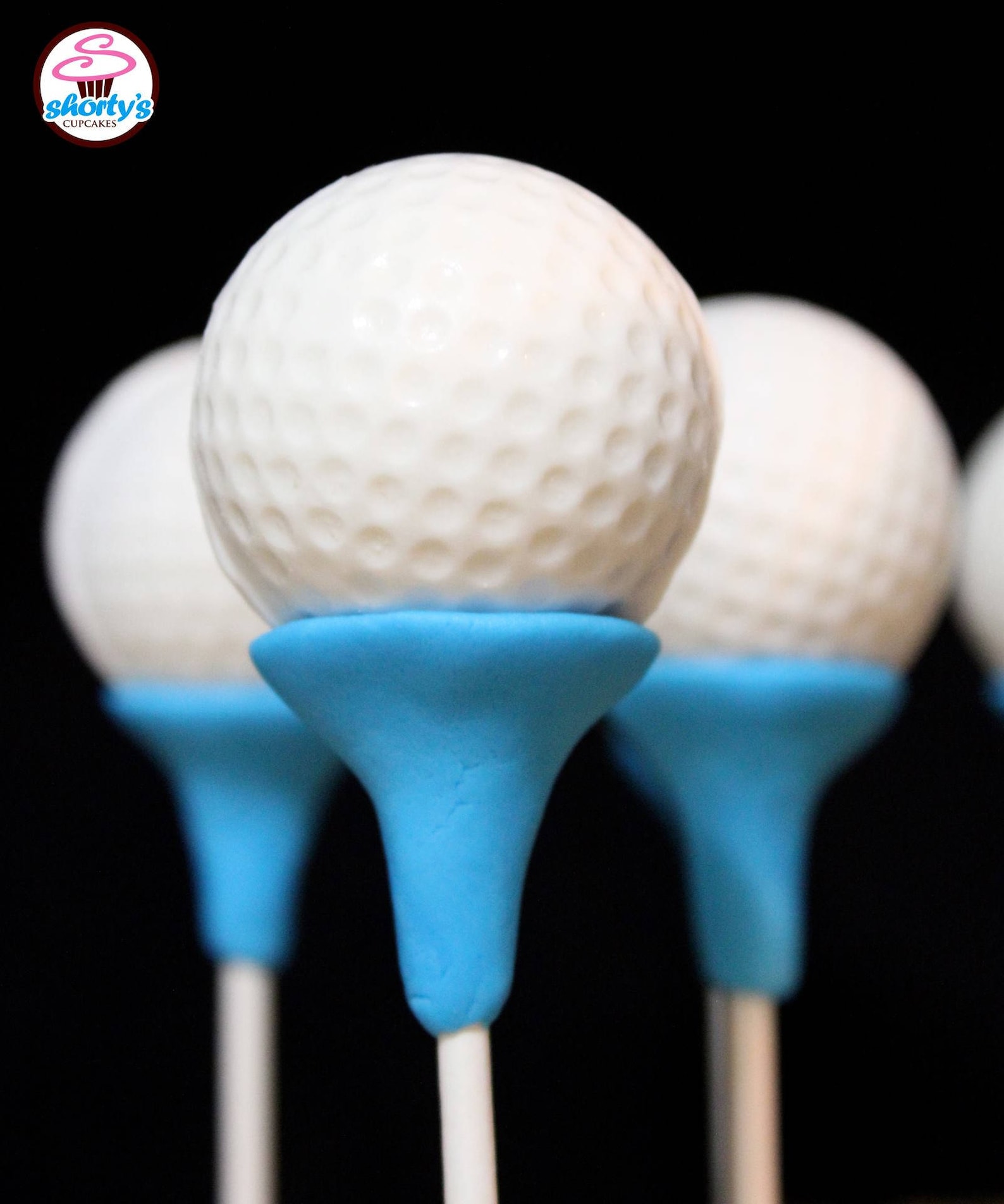 Golf Ball With Tee Themed Cake Pops - Etsy