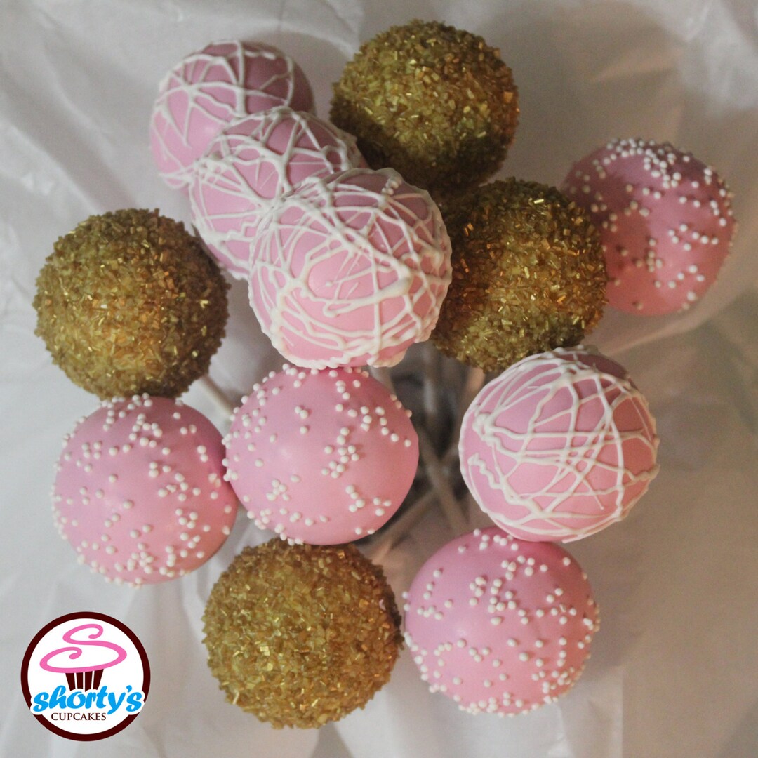 Wedding Themed Gourmet Cake Pops - Etsy