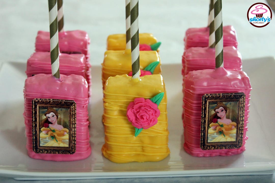 Princess Theme Rice Crispy Treats - Etsy