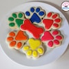 Chicago Bears Theme Sugar Cookies - Etsy