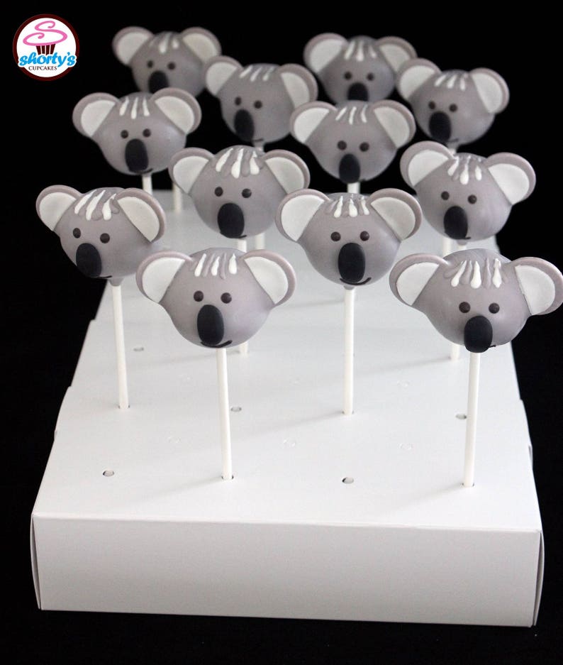 Koala Themed Gourmet Cake Pops - Etsy