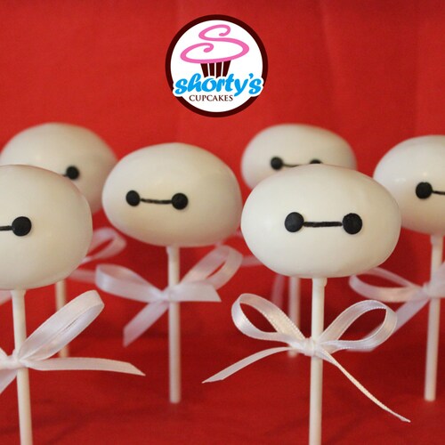 Big Hero 6 Baymax Themed Cake Pops | Etsy