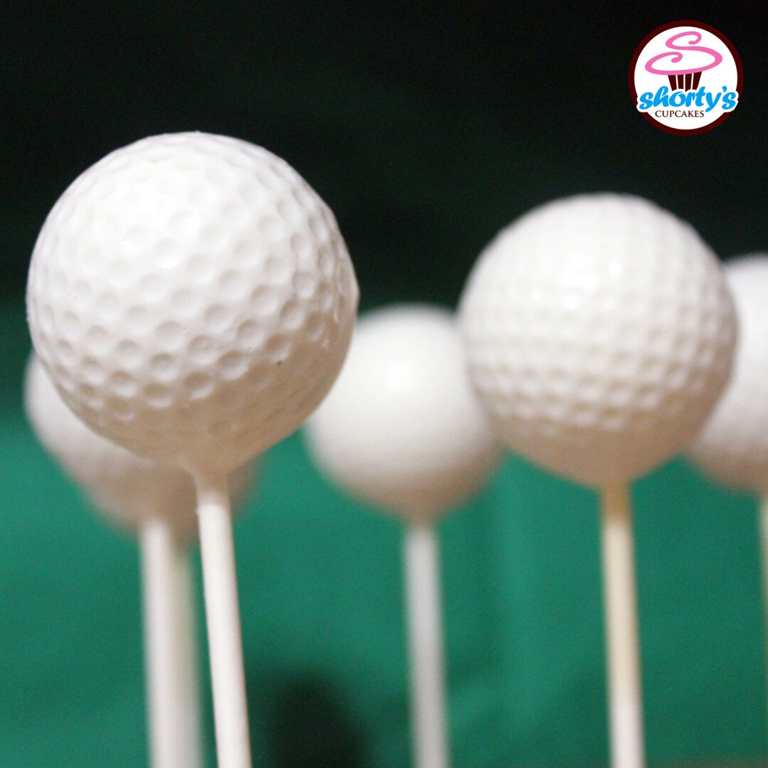 Golf Themed Gourmet Cake Pops - Etsy