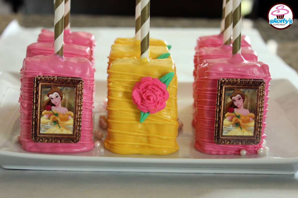 Princess Theme Rice Crispy Treats - Etsy