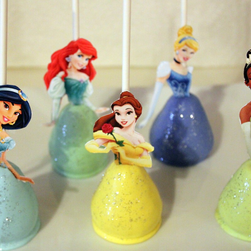 Princess Cake Toppers - Etsy