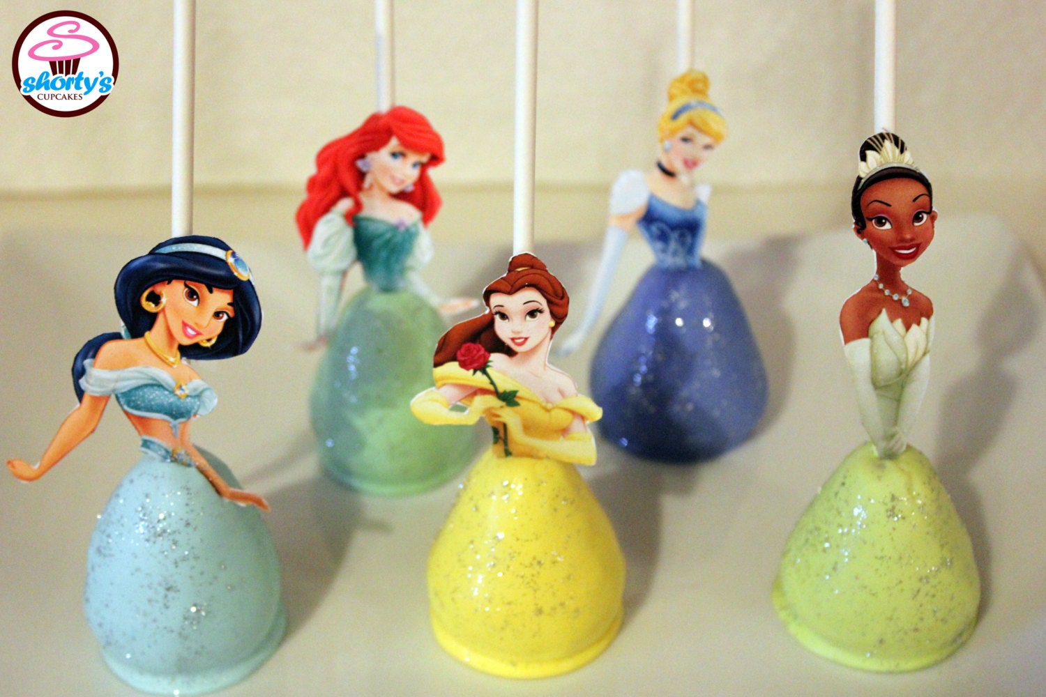 Disney Princess Themed Gourmet Cake Pops - Etsy