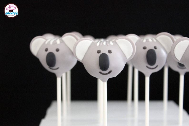 Koala Themed Gourmet Cake Pops - Etsy