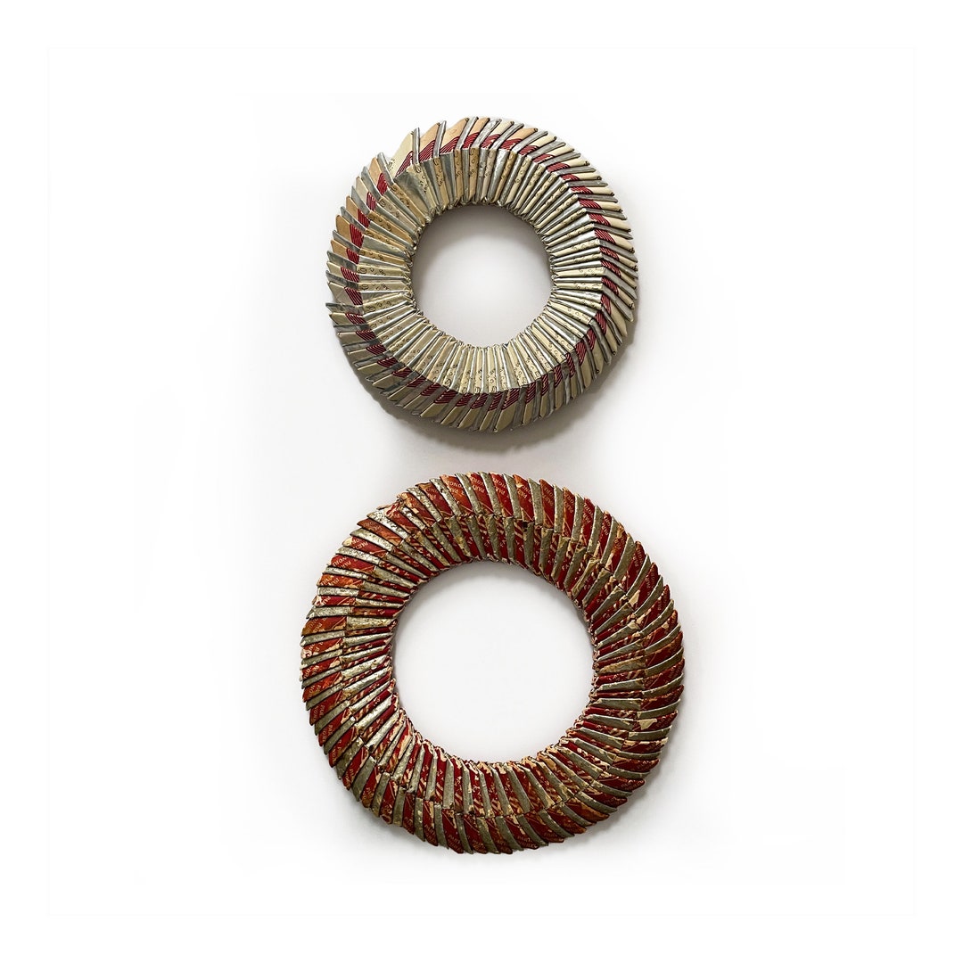 Vintage Prison Art Cigarette Pack Origami Wreath / Frame - Etsy