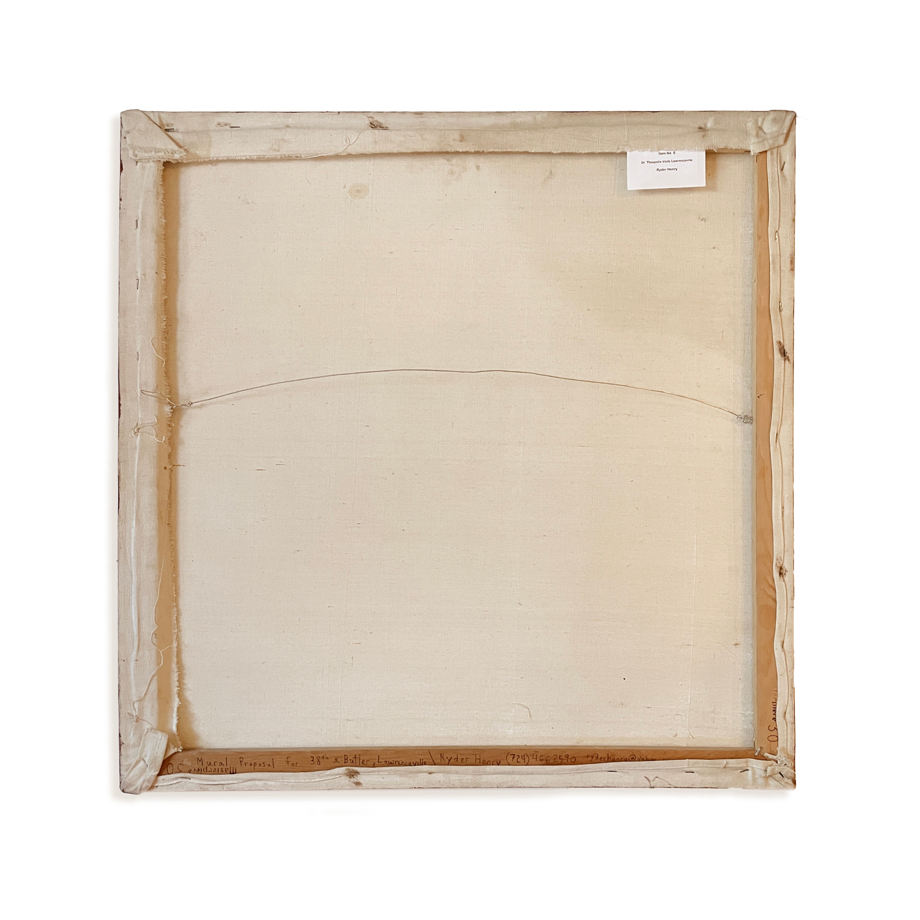 Ryder Henry Oil on Canvas dr. Theopolis Visits - Etsy