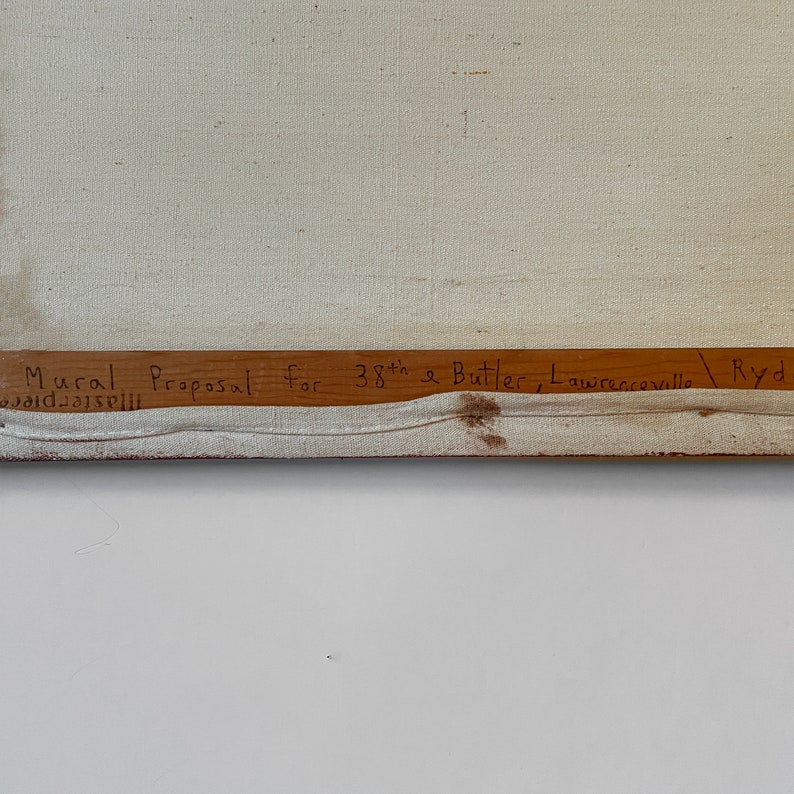 Ryder Henry Oil on Canvas dr. Theopolis Visits - Etsy