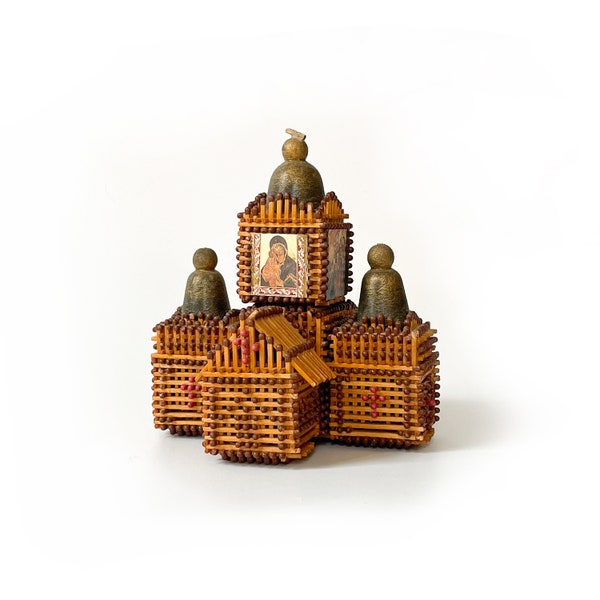 Folk Art Church - Etsy