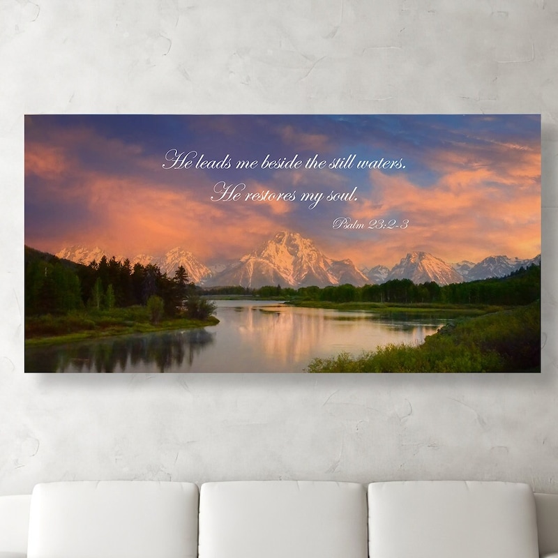 Bible Verse Canvas - Etsy