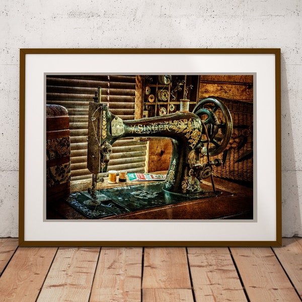 Sewing Machine Art - Etsy