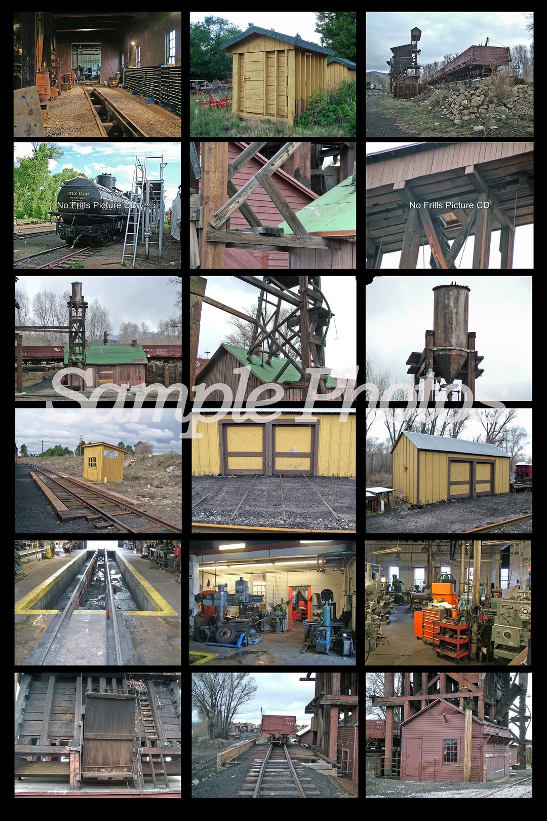 Ultimate Prototype Photo Guide Model Railroading Z N HO O S G Large ...