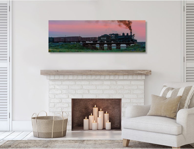 Large Wall Art Rio Grande Southern Colorado Steam Locomotive - Etsy