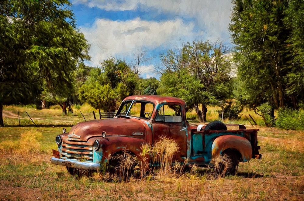 Large Wall Art two Toned Vintage Rust Color Rusted - Etsy