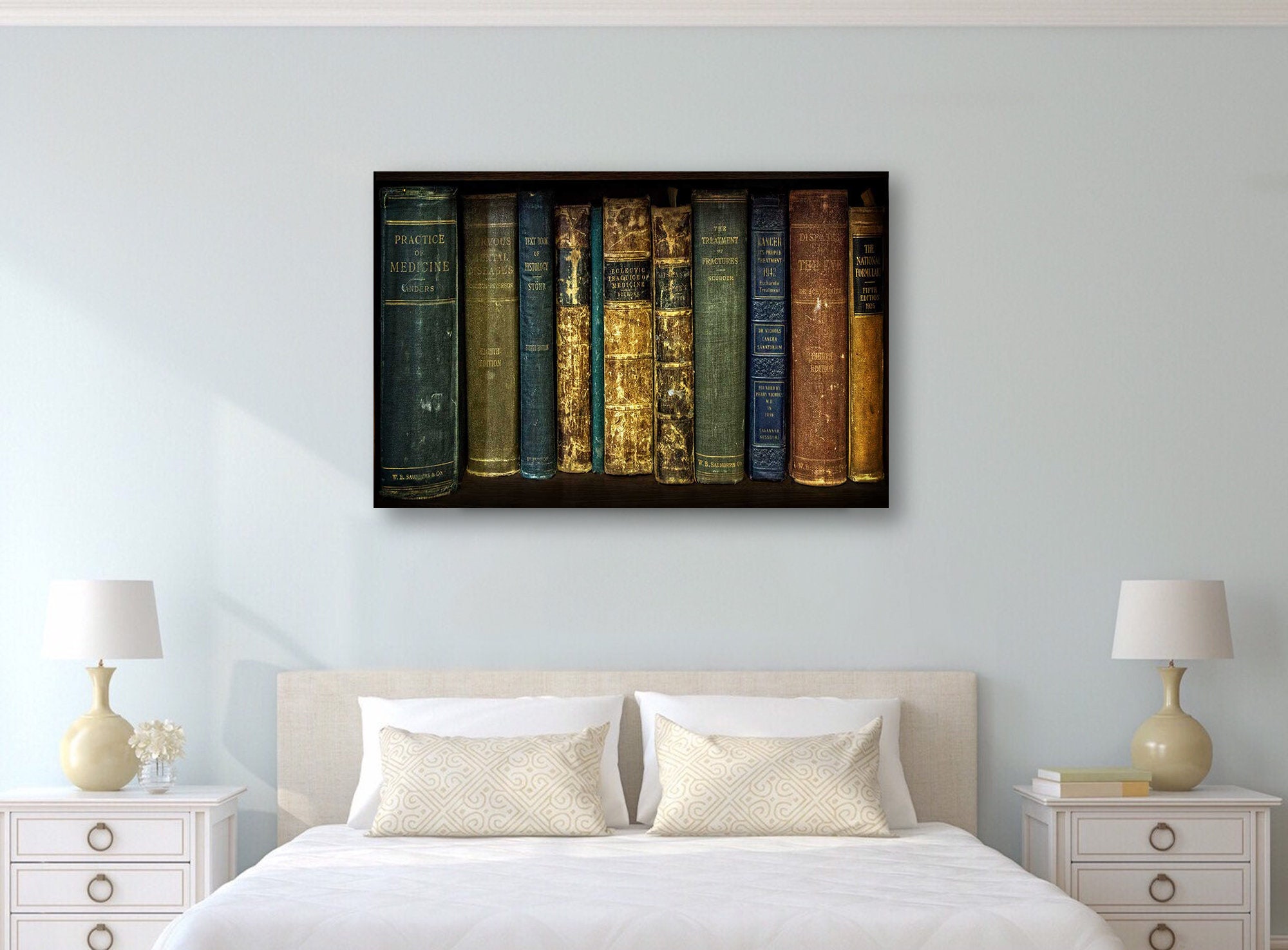 Large Wall Art source of Reference Vintage Antique - Etsy