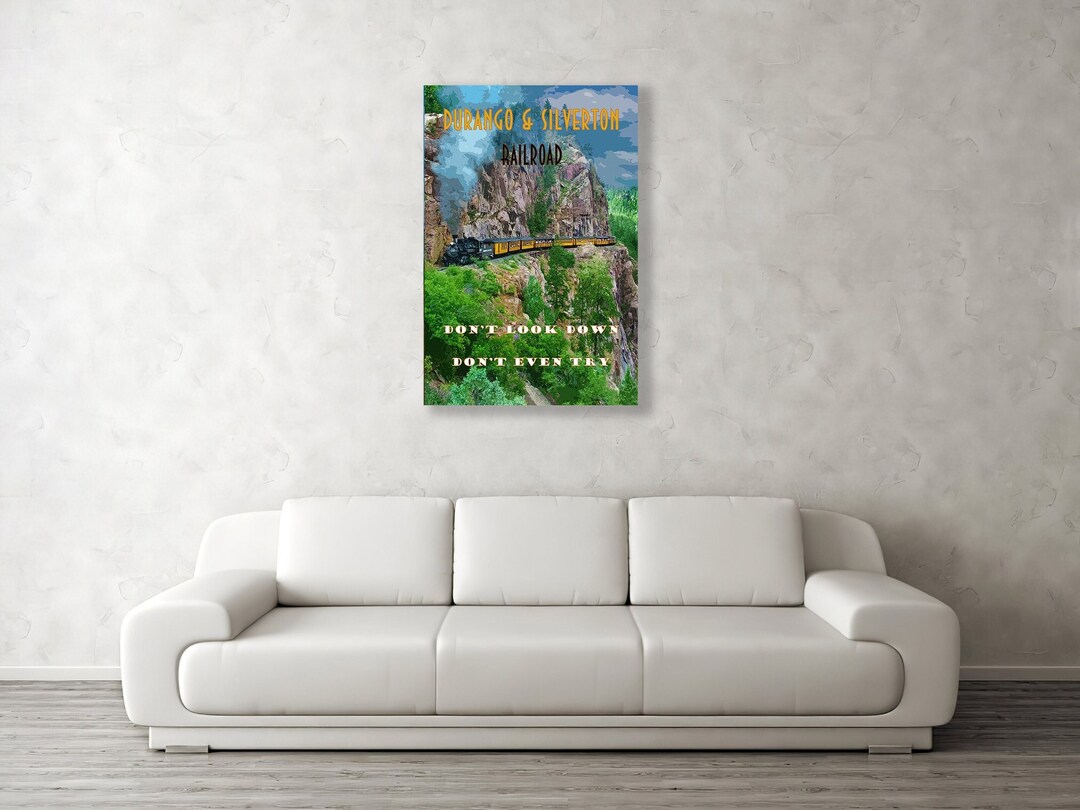 Large Wall Art Fun Colorado Travel Poster Funny Vintage Retro Deco ...