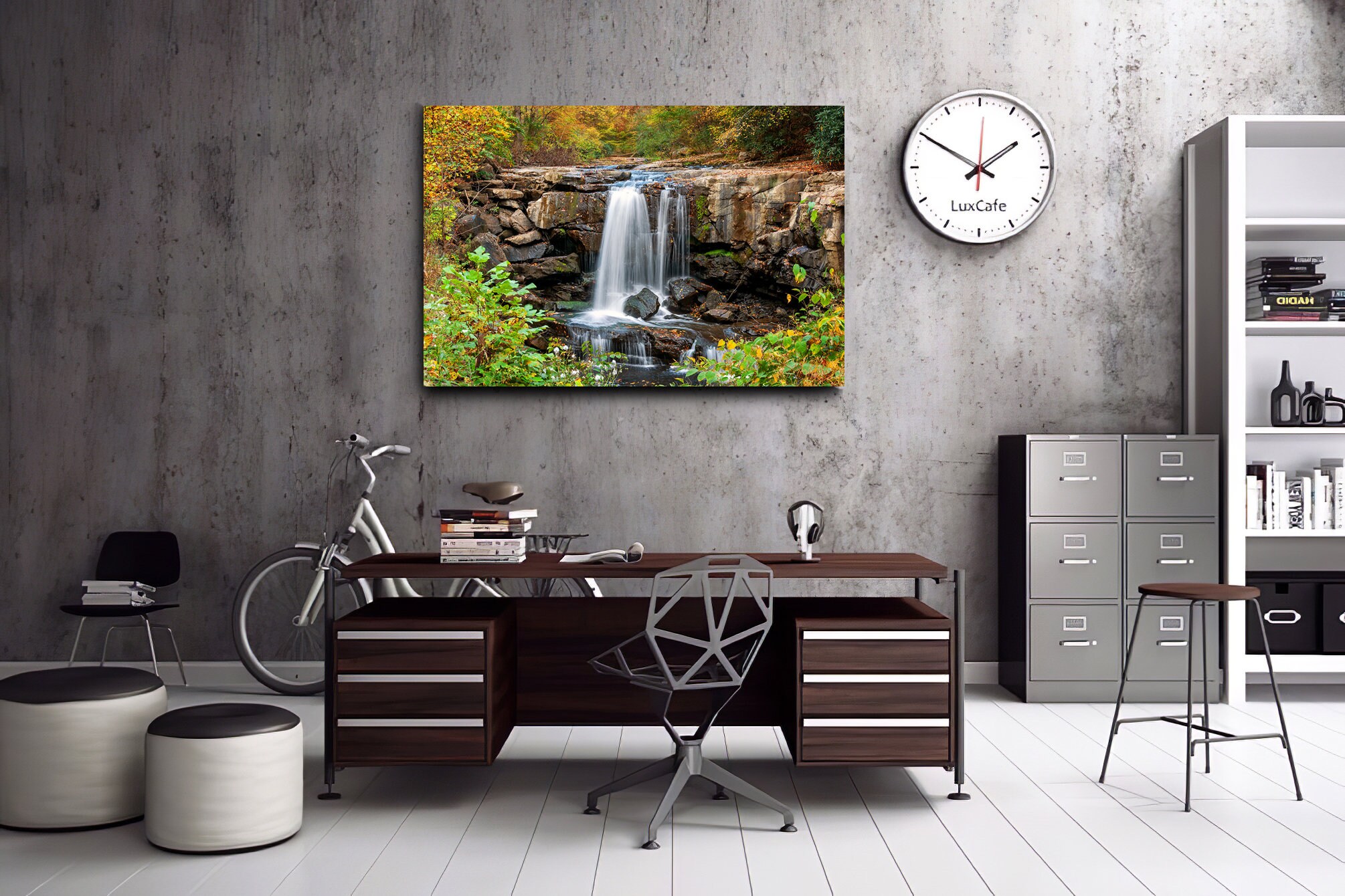 Large Wall Art an Angels Hair Waterfall New River Gorge Area - Etsy