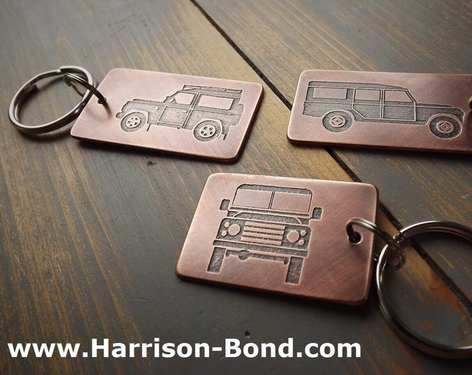 Custom Keyring, Land Rover Keyring, Landrover Keyring, 4x4, Off-road, 4 ...