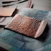 Copper Money Clip, Textured Money Clip, Rustic Money Clip, Distressed ...