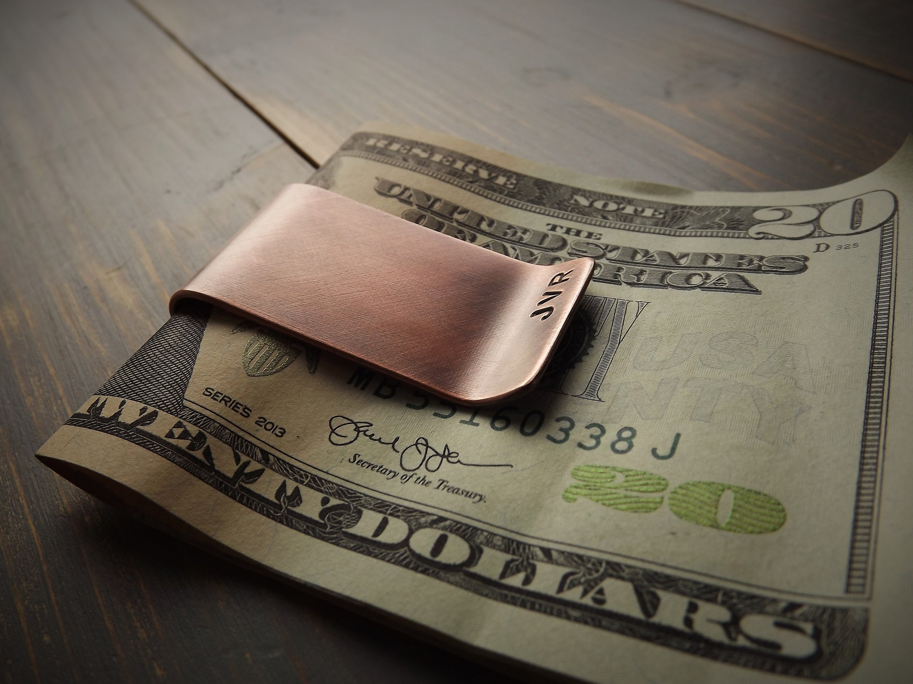Copper Money Clip Handcrafted Solid Heavyweight Copper Money - Etsy UK