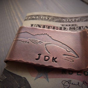 Fish Money Clip Money Clip Redfish Fishing Men's Gift | Etsy