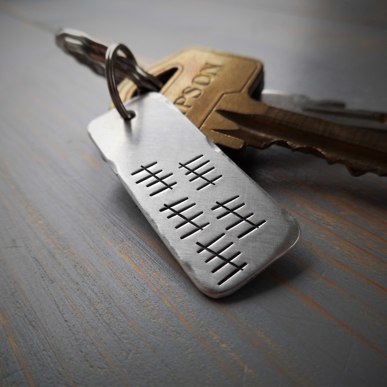 Tally Mark Twenty Five Years 25th Wedding Anniversary 25th - Etsy