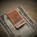 Copper Money Clip, Textured Money Clip, Rustic Money Clip, Distressed ...