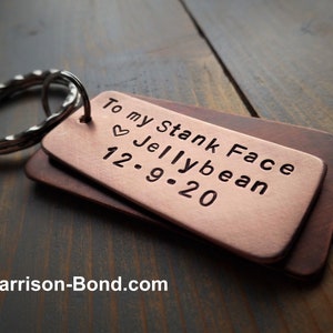 World Map Keyringcopper Key Ringtravel Key - Etsy