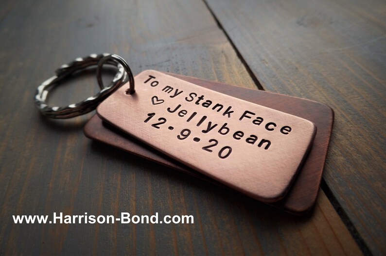 World Map Keyringcopper Key Ringtravel Key - Etsy