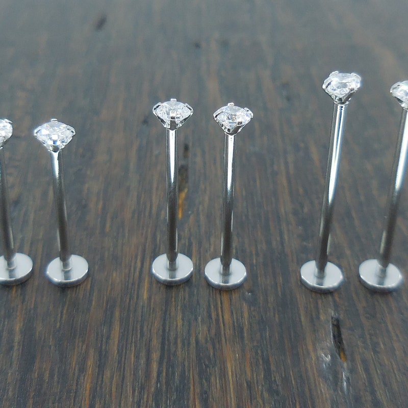 16mm Flat Zirconia - Etsy