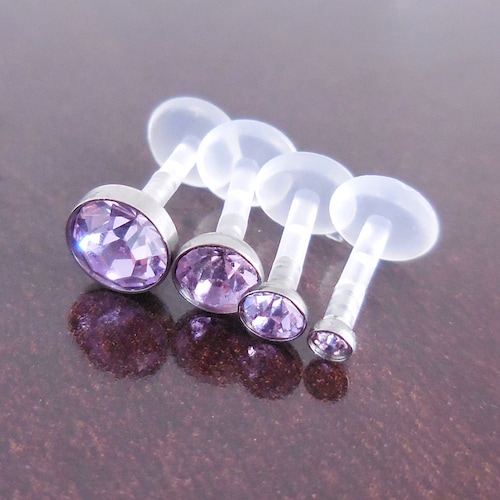 16G 6 8 or 10mm Quad Triple Forward Helix Bioflex Earring - Etsy