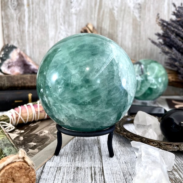 Large Crystal Ball - Etsy