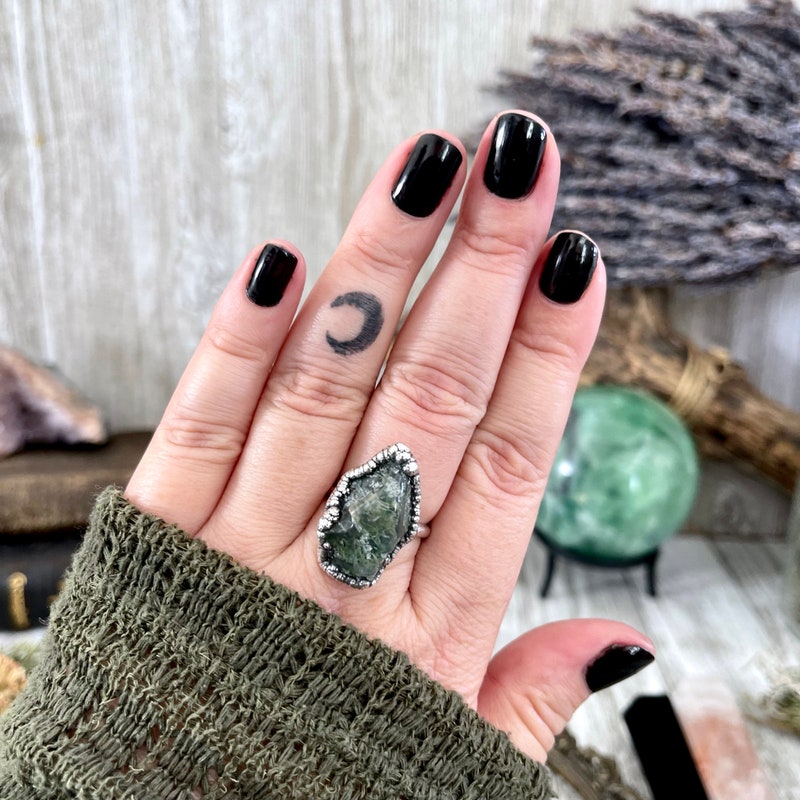 Small Stone Ring - Etsy