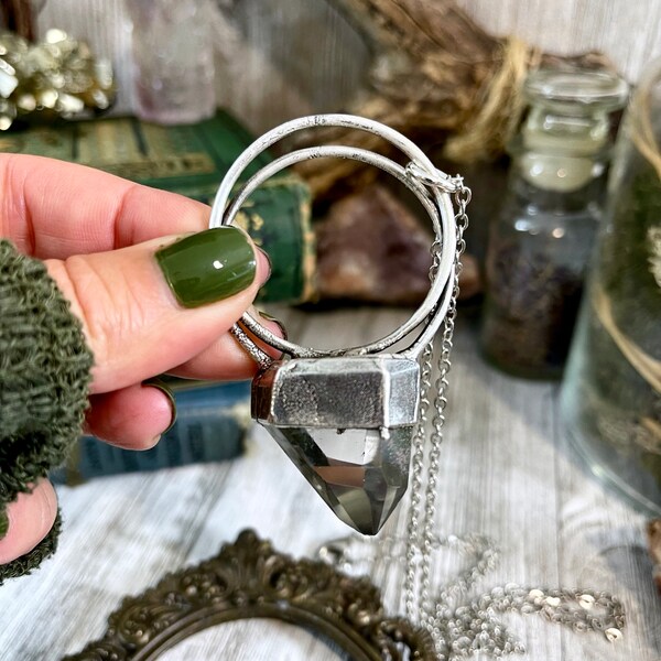 Gothic Crystal Pendant - Etsy