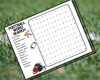 SUPER BOWL LVIII 2024 Word Search Puzzle Football Sport Puzzle for All ...