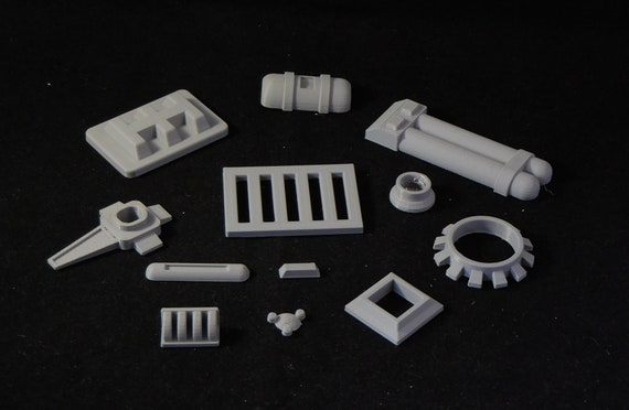 Large Scale Greeble One Set for Cosplay - Etsy