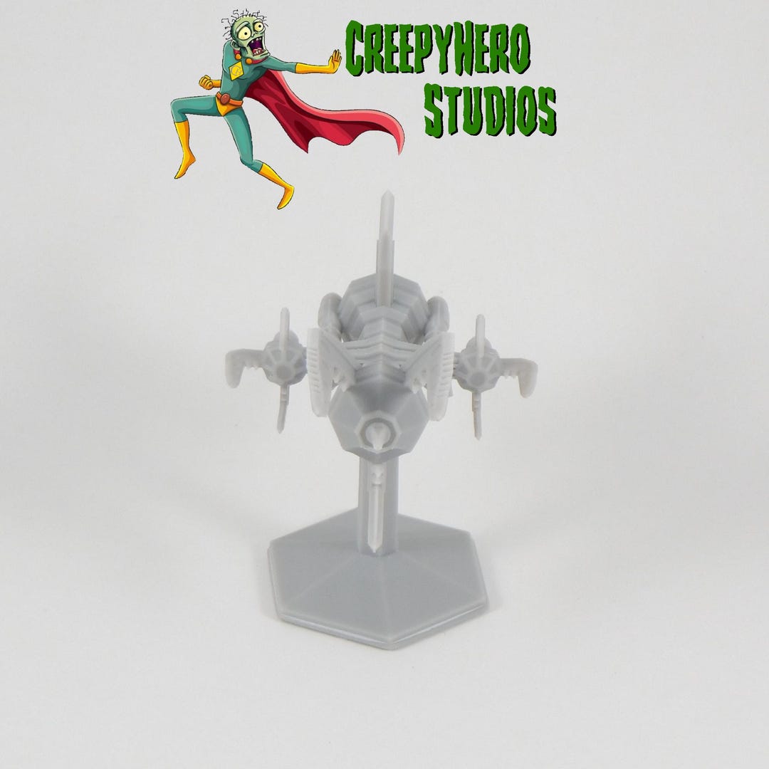 3D Resin Printed Blade Destroyer Ship - Etsy