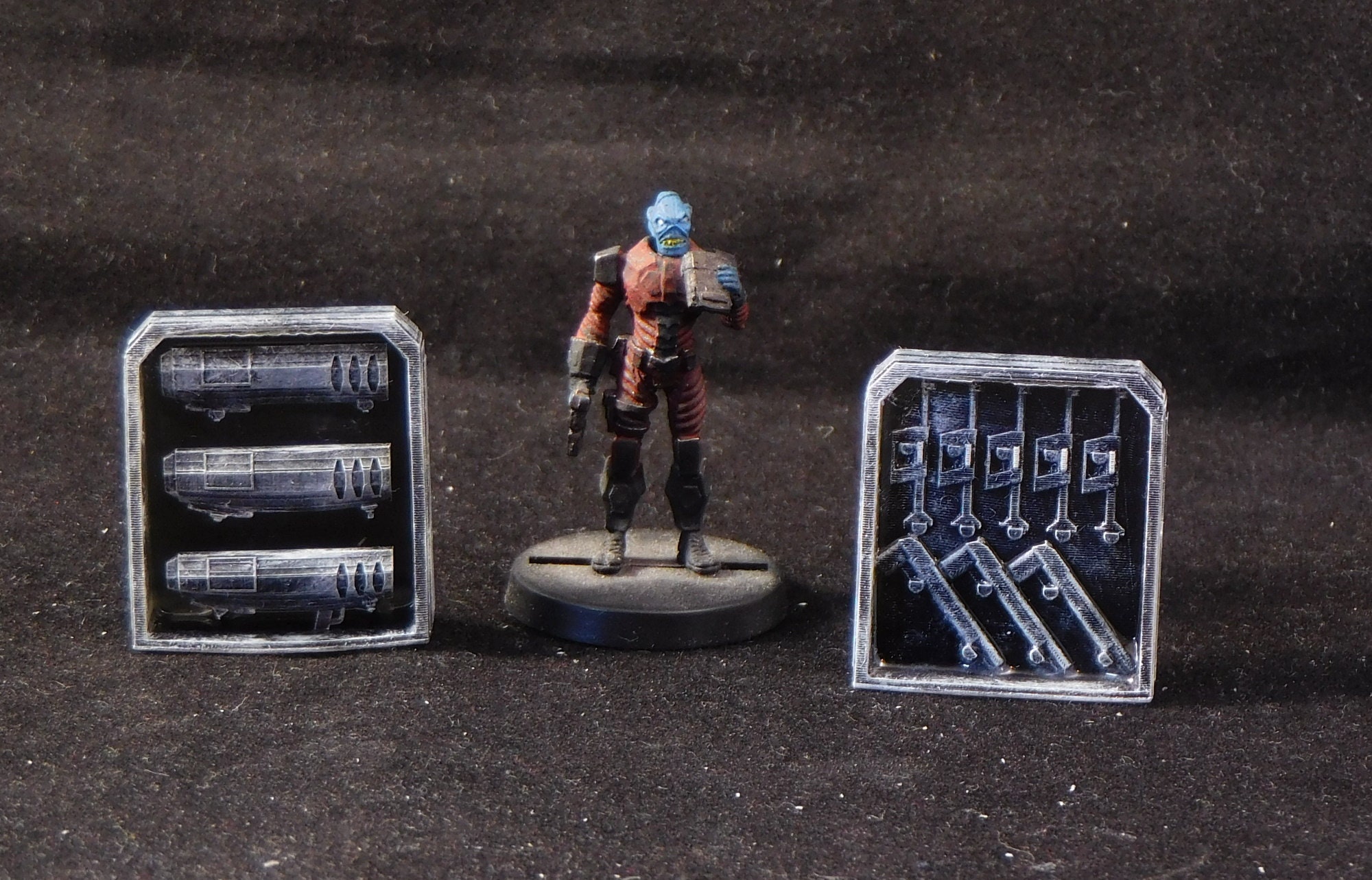 28mm Science Fiction Armory Rack Set - Etsy