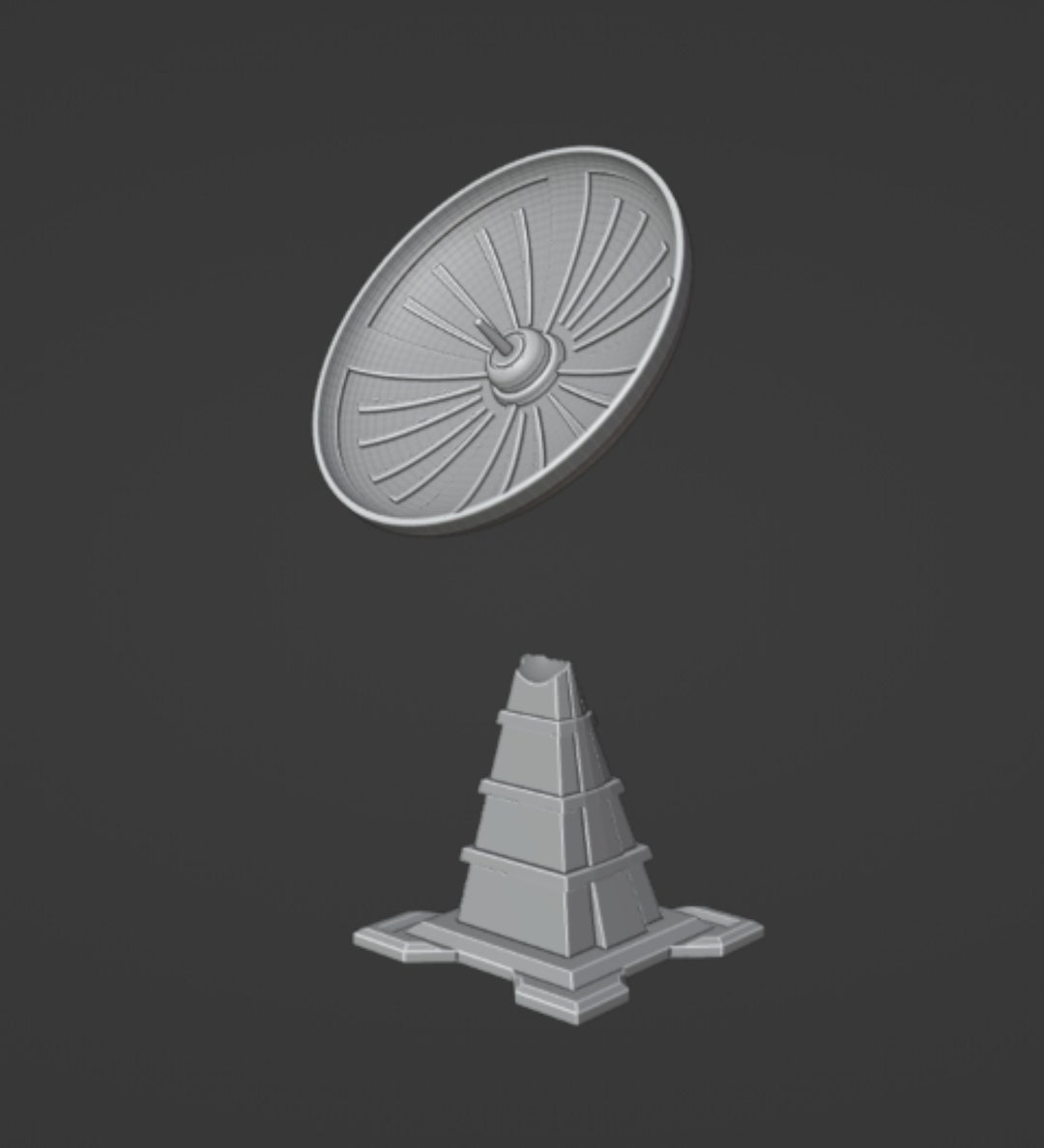 15mm Scale 3D Printed Radar-dish Set - Etsy
