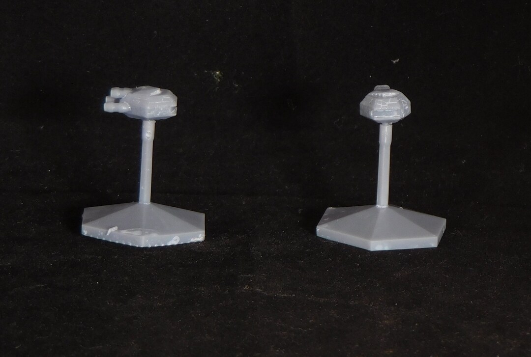 3D Resin Printed Fleet One Recon Ship Set - Etsy