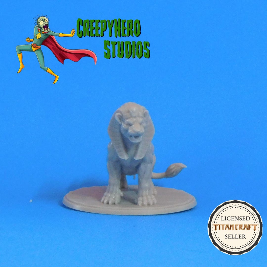 28mm Scale Sphinx Miniature - Etsy