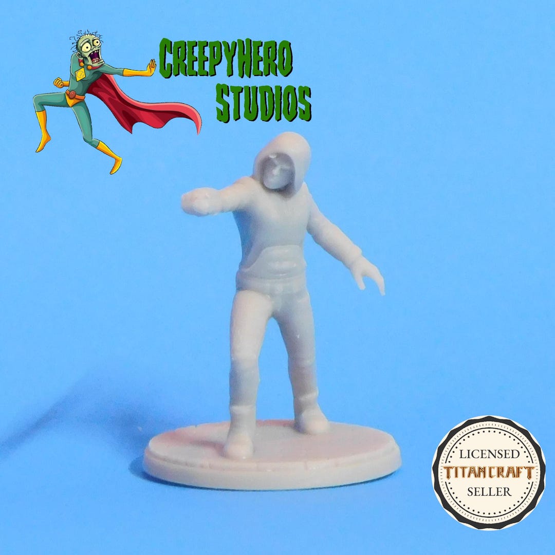 Modern 28mm Scale 3D Resin Printed Gang Member With Pistol Miniature - Etsy